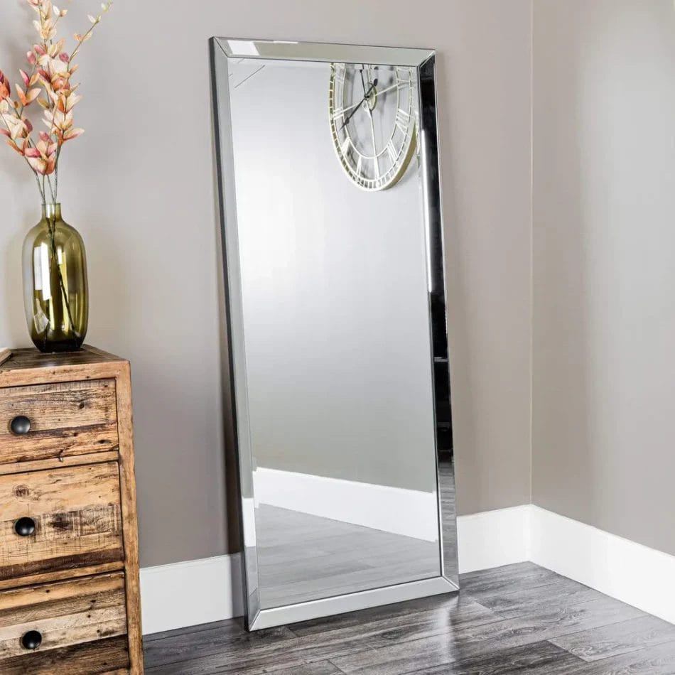 Angled Full Length Mirror - houseintown.uk