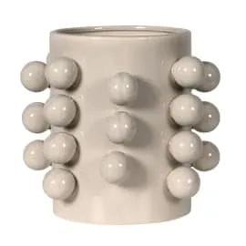 Cream Bobble Vase - houseintown.uk