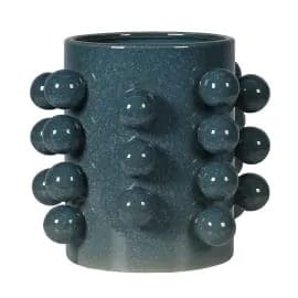 Blue Bobble Vase - houseintown.uk
