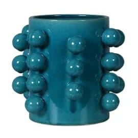 Aqua Bobble Vase - houseintown.uk